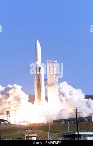 Team Vandenberg launched a Titan IV-B rocket from Space Launch Complex ...