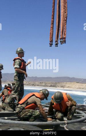 US Navy Personnel attached to Naval Coastal Warfare Squadron (NCWRON ...