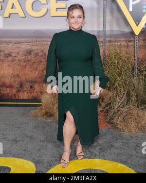 Danielle Macdonald arrives at the premiere of "Poker Face," Tuesday ...