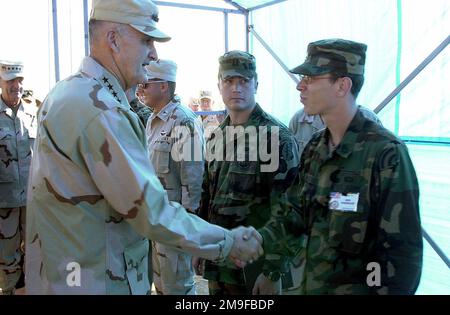 US Army General Henry Shelton, Chairman Joint Chiefs of STAFF ...