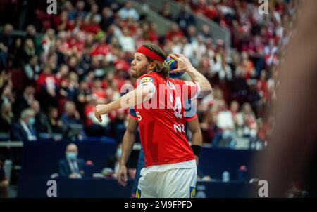 Malmo, Sweden. 17th, January 2023. Referee Milos Raznatovic seen during ...