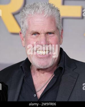 Ron Perlman arrives at the premiere of "Poker Face," Tuesday, Jan. 17 ...