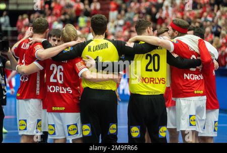 Malmo, Sweden. 17th, January 2023. Referee Milos Raznatovic seen during ...