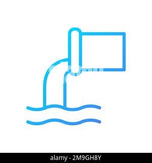 Plumbing system gradient linear vector icon Stock Vector Image & Art ...