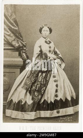 Grand Duchess Alice of Hesse and by Rhine with Princess Dagmar of ...