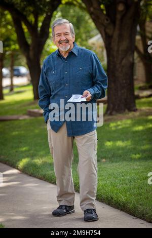 Rod Rodriguez, retired lawyer, 70 years old. Plano, Texas USA. (grandpa ...