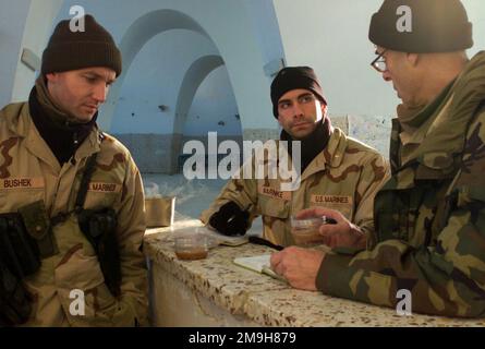 Captain Christopher Bushek, USMC, Force Protection Officer, Marine ...