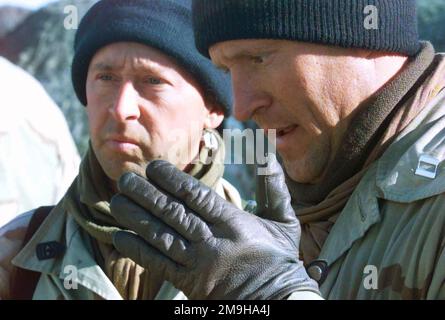 Captain Shane Tomko, USMC, Commanding Officer of Kilo Company ...