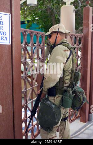 Private First Class William G. Hinde, USMC, of the Interim Marine Corps ...