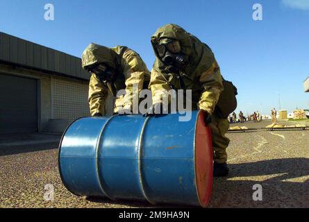 While wearing a Joint Service Lightweight Integrated Suit Technology ...