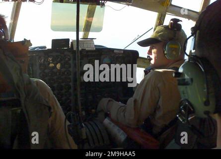 Captain Don Maraska, USMC, co-pilot, Marine Aerial Refueler Transport ...
