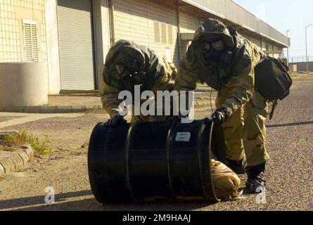 While wearing a Joint Service Lightweight Integrated Suit Technology ...