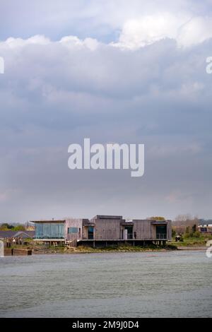 RYE HARBOUR, ENGLAND - APRIL 19th, 2022: Lifeboat station in Rye ...