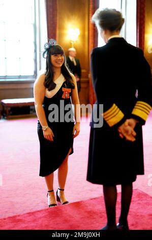 Hailey Duff, member, British Olympic curling team, from Edinburgh, is ...