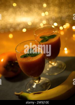 Fresh orange juice and beautiful light Stock Photo - Alamy