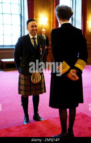 Mr. David Murdoch, head coach, British curling team, from Stirling, is ...
