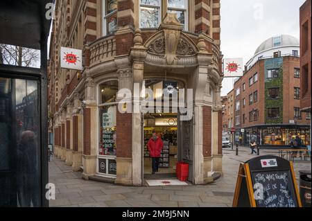 Exterior of FOPP, a store offering books & CDs alongside arthouse ...
