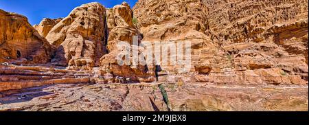 Petra (Raqmu), Southern Jordan Stock Photo - Alamy