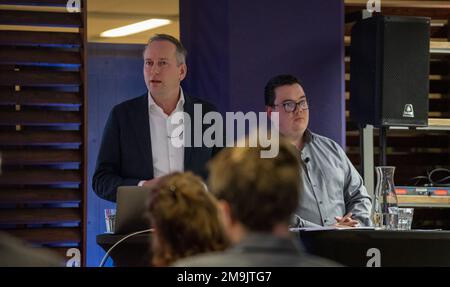 THE HAGUE - Rob Keijsers during the Volt congress about the statutes ...