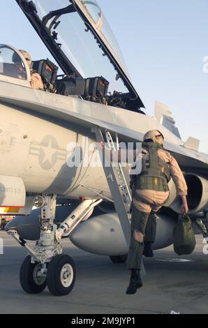 US Marine (USMC) Lieutenant Colonel (LCOL) Patrick Miller and Captain ...