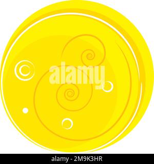 Sun cloud icon, cartoon style Stock Vector Image & Art - Alamy