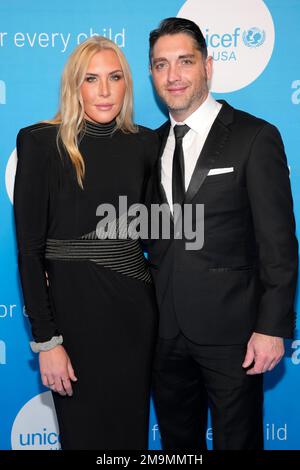 Allie Long and Casey Cordial attend the UNICEF Gala on November 29 ...