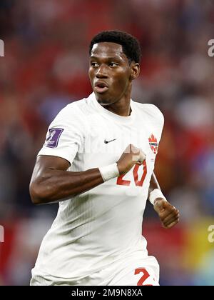 AL-RAYYAN - Jonathan David of Canada during the FIFA World Cup Qatar ...