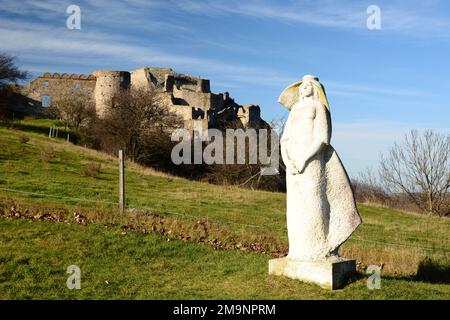 Devin castle cliff. Borough of Devin. Bratislava. Slovakia Stock Photo ...