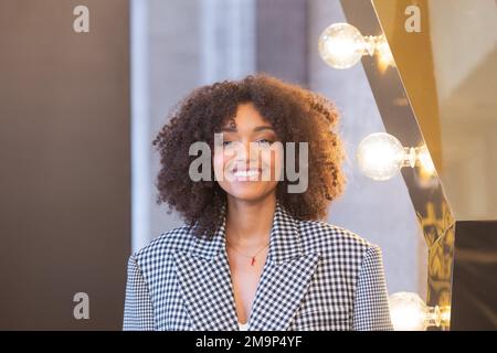Italy, Italy. 18th Jan, 2023. Musician Kaze attends the photocall of ...