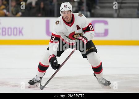 Ottawa Senators defenseman Travis Hamonic (23) shoots during the second ...