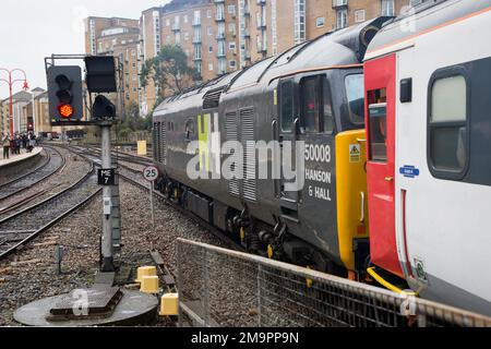 Class 50, 50008 Hanson and Hall at Marylebone Station London Stock ...
