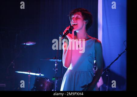 Polica in concert at Music Hall of Williamsburg Stock Photo - Alamy
