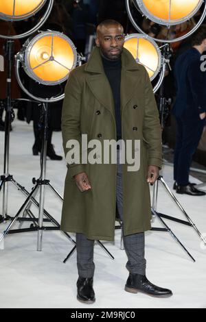 London, UK. Mark Ebulue at The Fabelmans film premiere. Curzon Mayfair ...