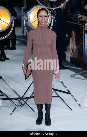 London, UK. 18 January 2023. attending The Fabelmans premiere, at Curzon Mayfair, London ...