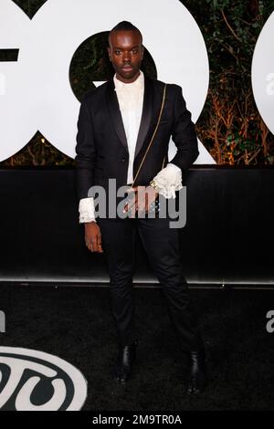 Delfin Finley arrives at the 2022 GQ Men of the Year Party on Thursday ...