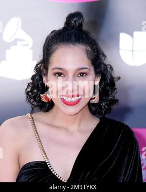 Marissa Mur arrives at the 23rd annual Latin Grammy Awards at the ...
