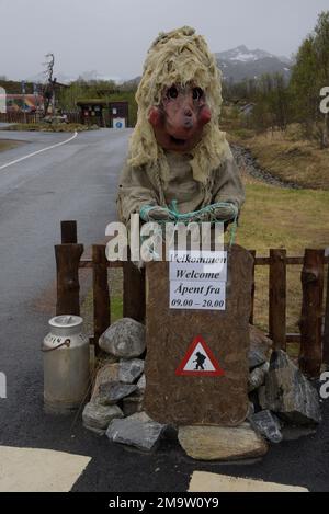 Senjatrollet on Norway's second largest island Senja Stock Photo - Alamy