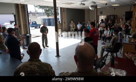 Vice Wing Commander of the 8th Tactical Fighter Squadron, COL Nels ...
