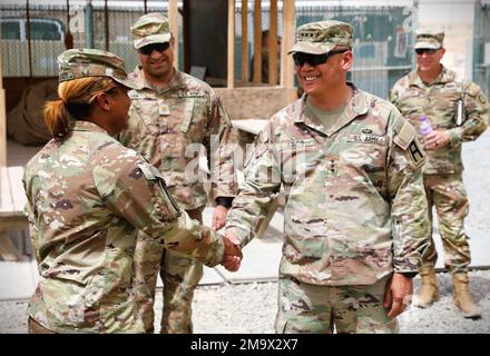 Lt. Gen. Antonio A. Aguto, commanding general of First Army (front row ...
