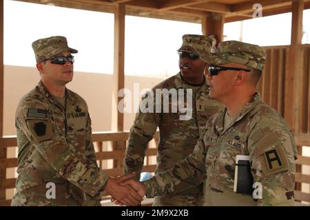 Lt. Gen. Antonio A. Aguto, commanding general of First Army (front row ...