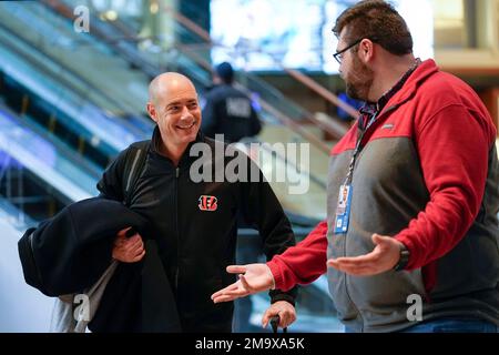 Rep.-elect Greg Landsman, D-Ohio, arrives for New Member Orientation check-in and program ...