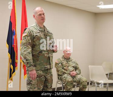 Indiana National Guard Col. Michael Fish, Valparaiso, 38th Infantry ...