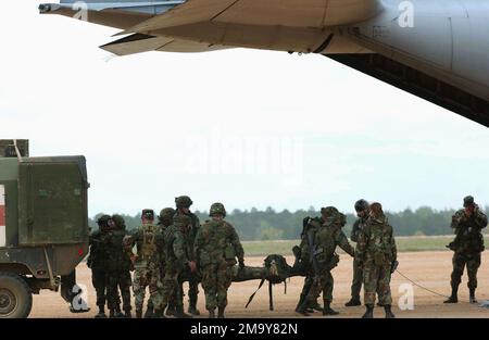 Fort Polk Louisiana USA Shown on a Geography map or road map Stock ...