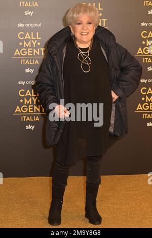 Marzia Ubaldi attends at the gold carpet of the premiere of Sky series ...