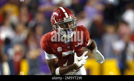 Alabama wide receiver Ja'Corey Brooks (7) during the first half of an ...