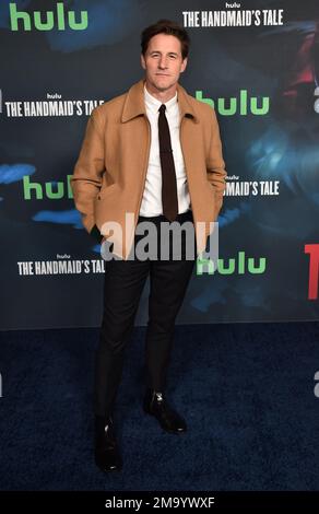 Sam Jaeger attends the season five premiere of "The Handmaid's Tale" at ...