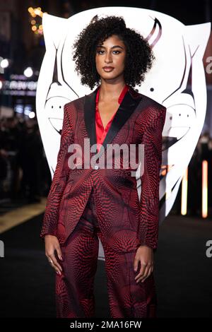 Emilia Boateng poses for photographers upon arrival at the World ...