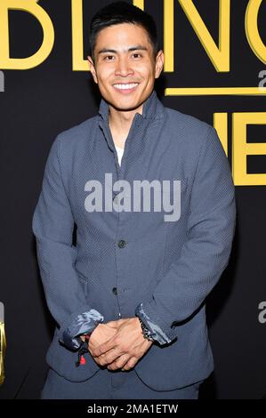 Bing Chen attends the Netflix and Michael Kors launch Bling Empire New ...