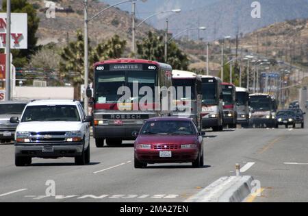 Yucca Valley California USA shown on a Geography map or road map Stock ...