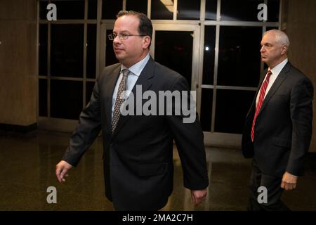 Assistant District Attorney Joshua Steinglass arrives to the courtroom ...